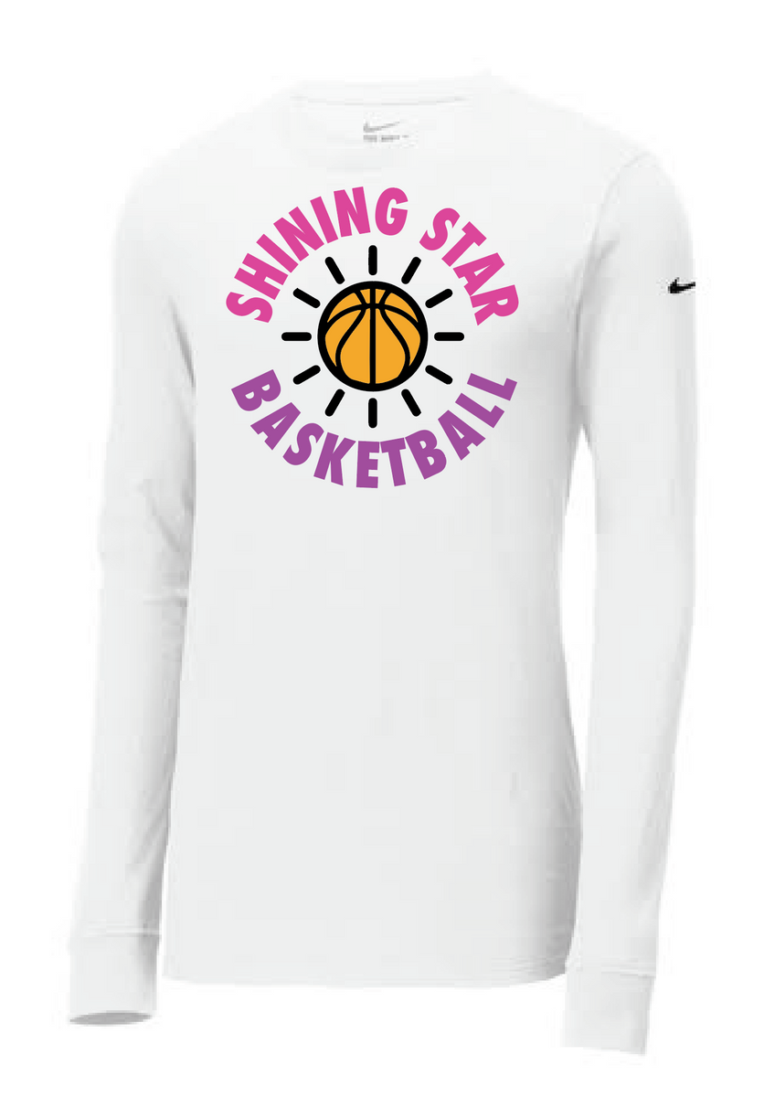 SHINE 2025 Nike "Sun" Long Sleeve White – Shine One Apparel