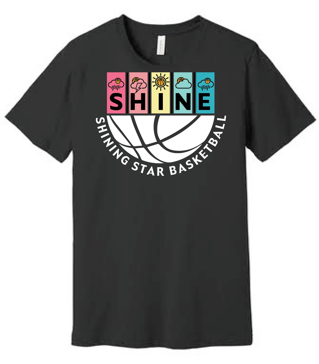 SHINE 2025 "Staple" Weather Tee Black – Shine One Apparel